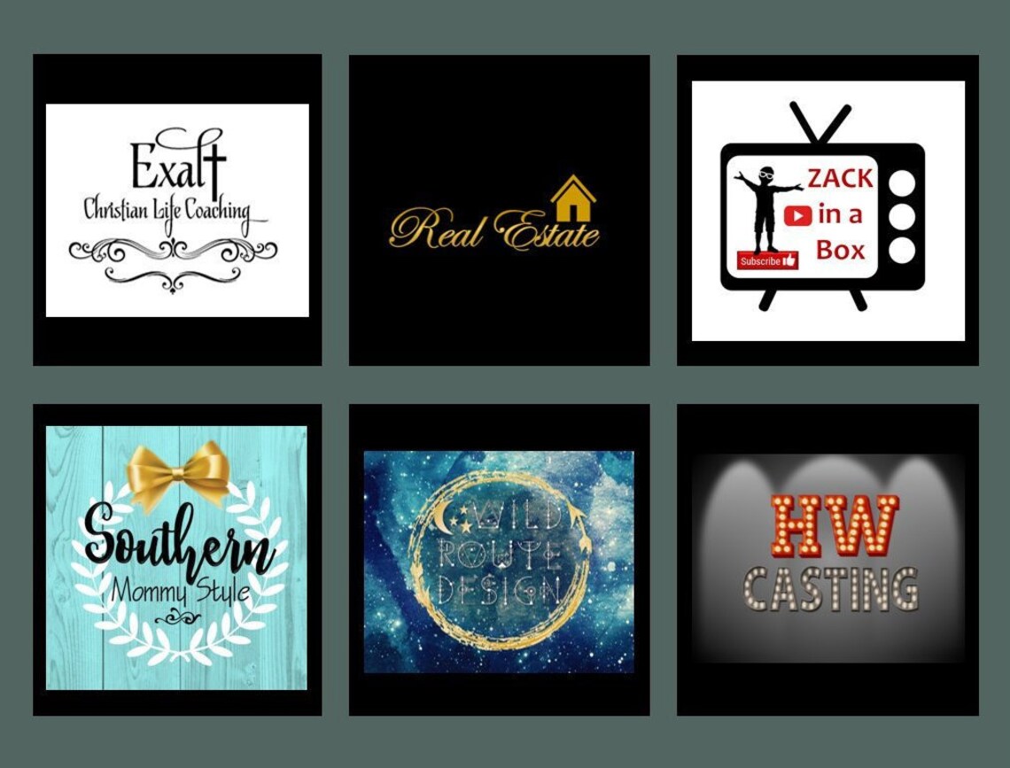 Spring Logo, Seasonal Logo, Custom Design, Custom Logo, Business Logo ...