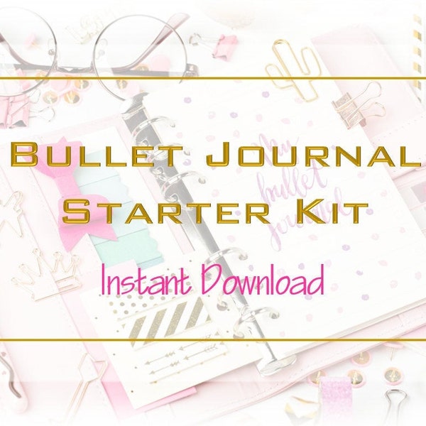 Bullet Journal Starter Kit - Etsy