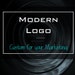 Modern Logo, Custom Design, Custom Logo, Business Logo, Shop Logo, Logo ...