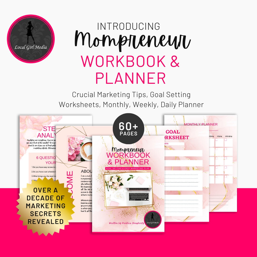 Mompreneur Workbook and Marketing Planner Digital Download ...