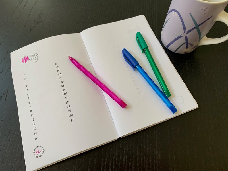 Bullet Journal Printable Bullet Journal Starter Kit Digital - Etsy