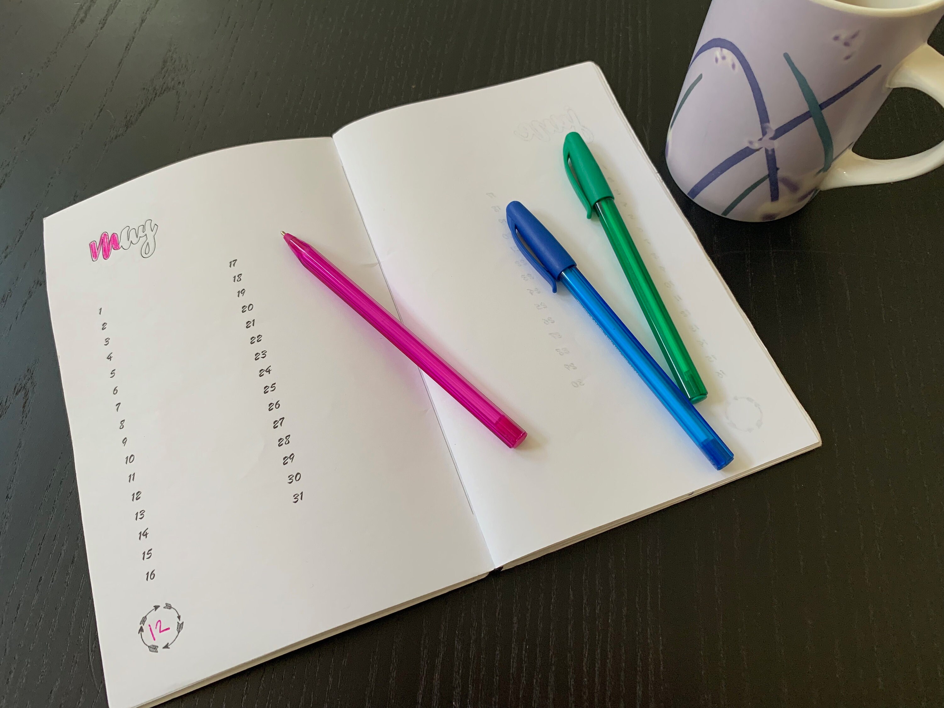 Bullet Journal Printable Bullet Journal Starter Kit Digital - Etsy