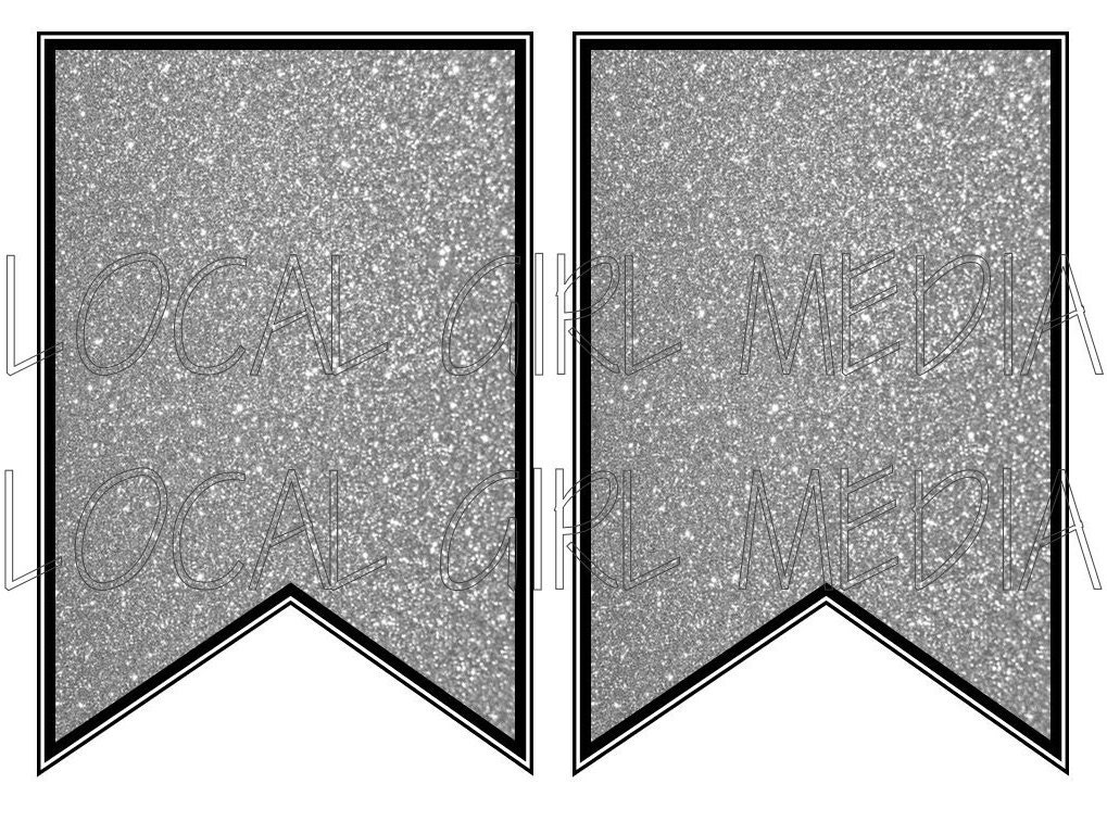 Silver Glitter Banner, Graduation Banner, Silver Birthday, Birthday ...