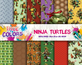 Ninja turtle clipart | Etsy