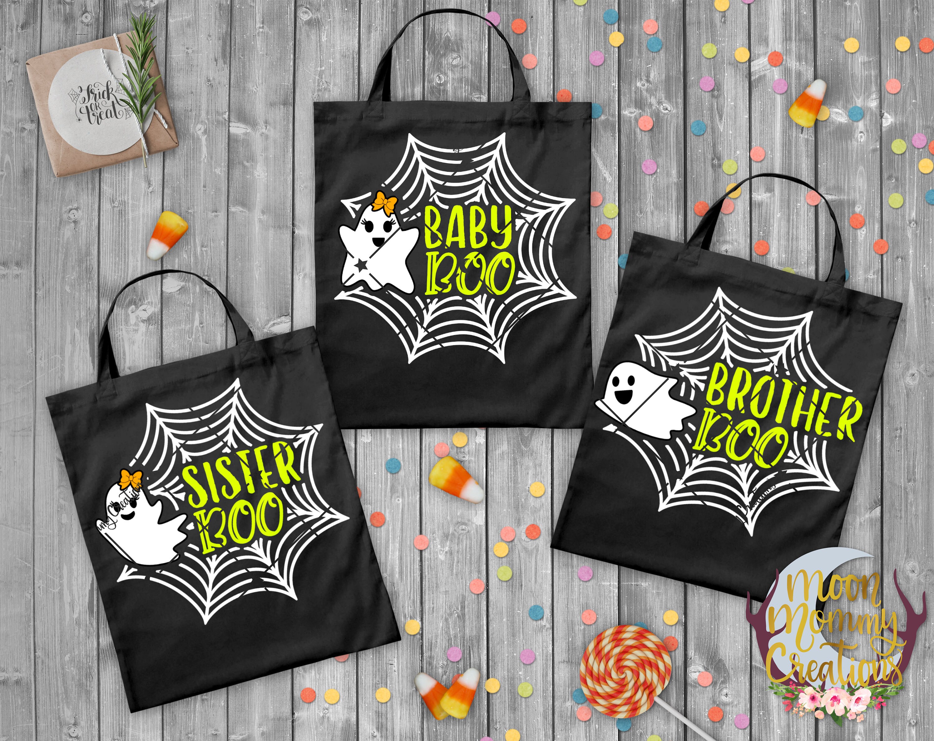 Halloween Boo Family Cut File Design Bundle INSTANT DOWNLOAD | Etsy