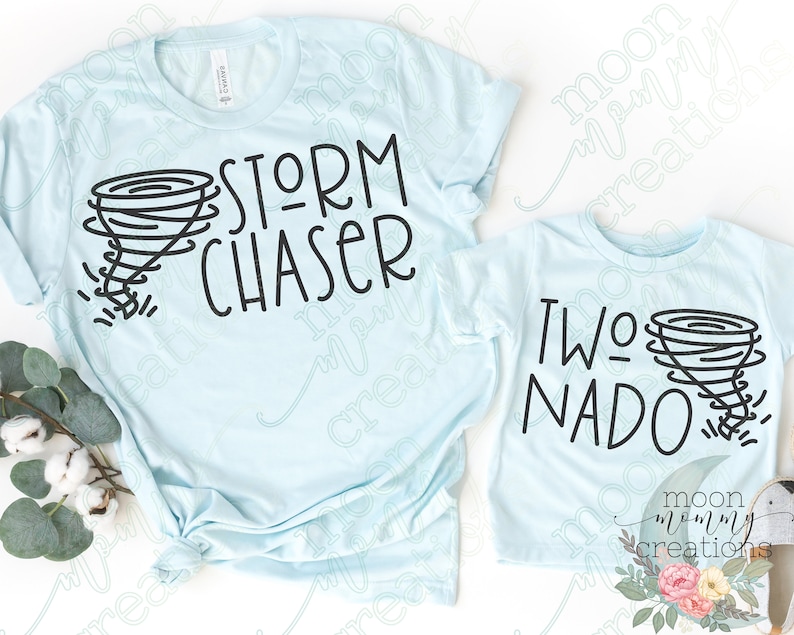 Storm Chaser & Two-nado Mama and Me Shirts Create Your Own - Etsy