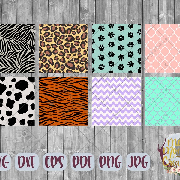 Zebra Stripes Repeat Pattern Svg - Etsy