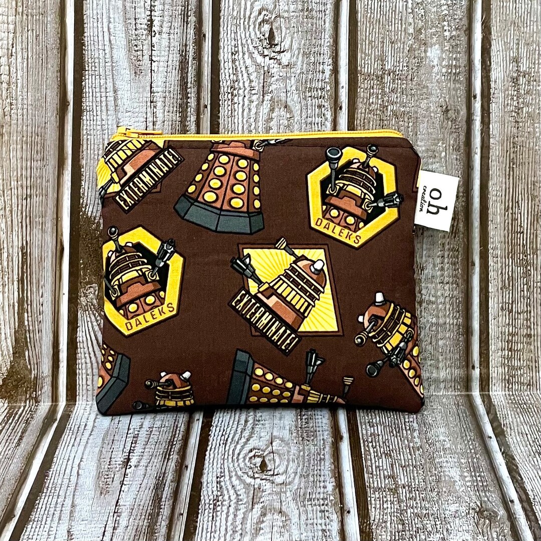 Daleks Doctor Who Zipper Pouch Coin Purse RTS - Etsy UK
