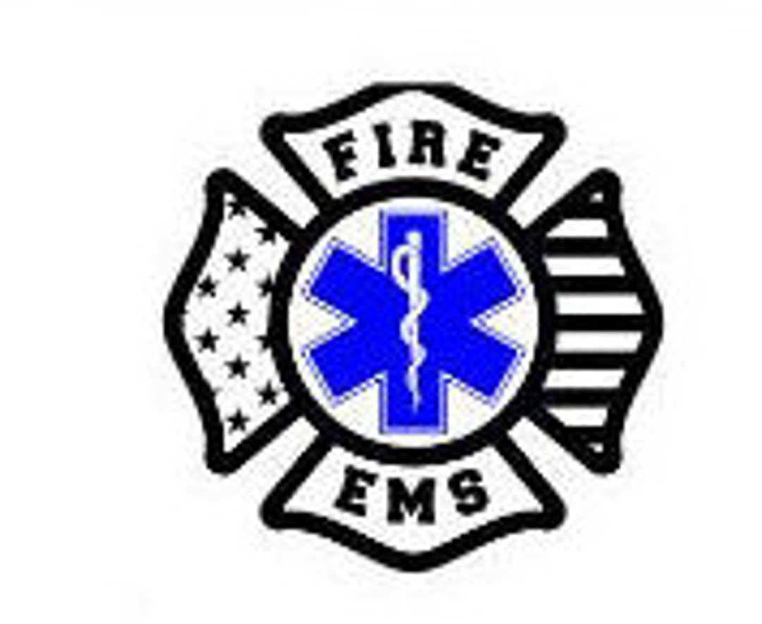 Fire Ems Decal Fire/ems Sticker Fire Decal Fire Sticker EMS Decal EMS ...