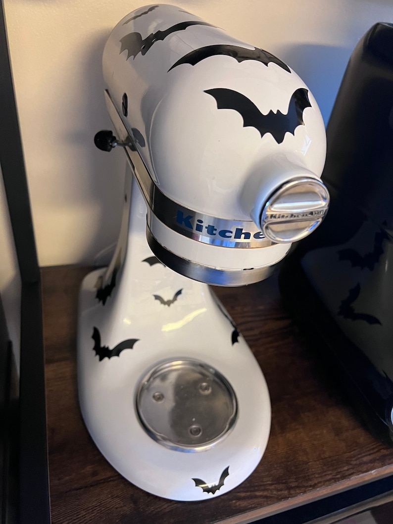 Bat Decal Decor Kitchen Aid Mixer Decor - Etsy