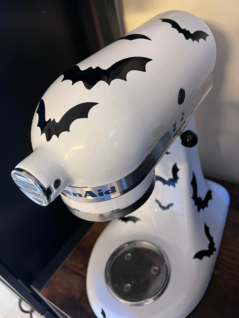 Bat Decal Decor Kitchen Aid Mixer Decor - Etsy