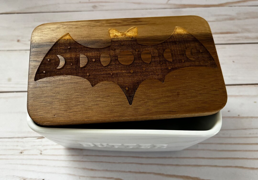Bat Kitchen Butter Dish - Etsy