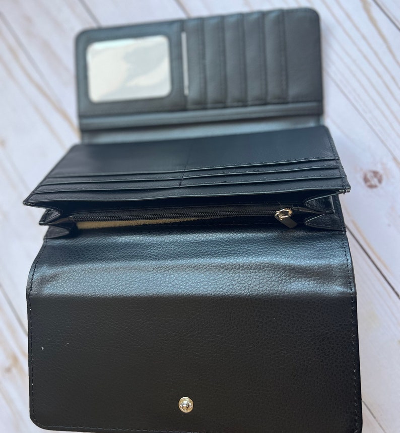 Black and White Striped Bat Wallet - Etsy