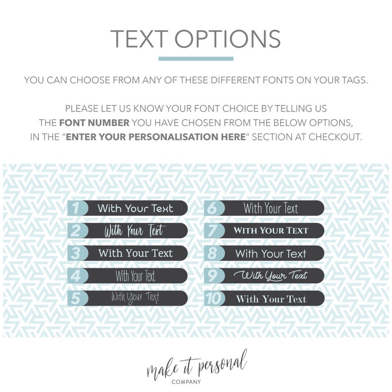Personalise Add Your Own Text RECTANGLE BAR Tags 28mm X 10mm Birch ...