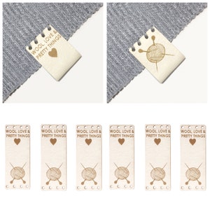 Personalised 20mm X 50mm Rectangle Centre Fold Foldable Faux Leather ...