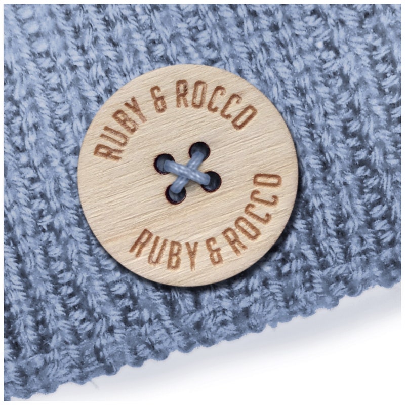 Wooden Buttons Custom Logo - Etsy UK