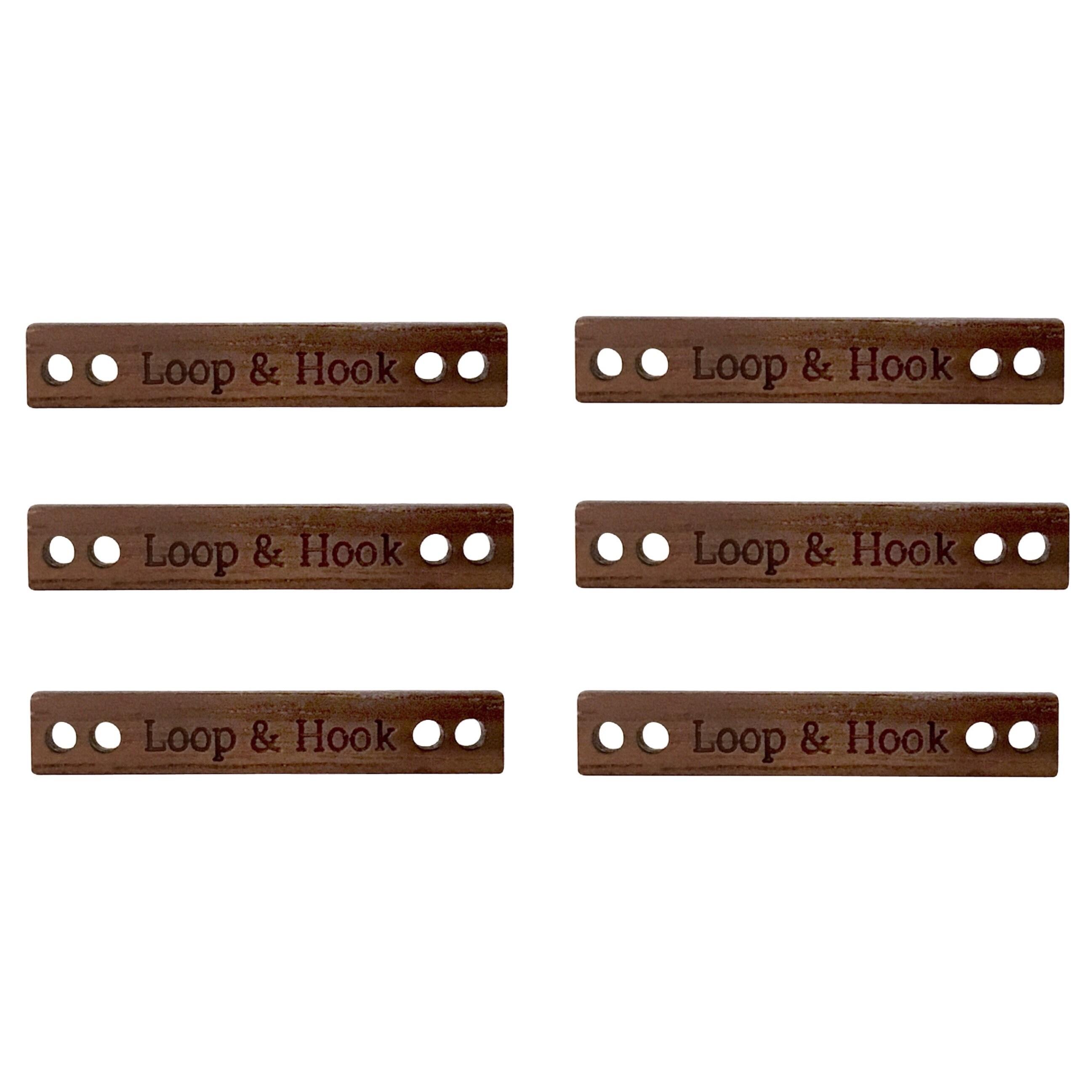 Personalise Walnut Rectangle Bar Tags 26mm X 8mm Wooden - Etsy UK