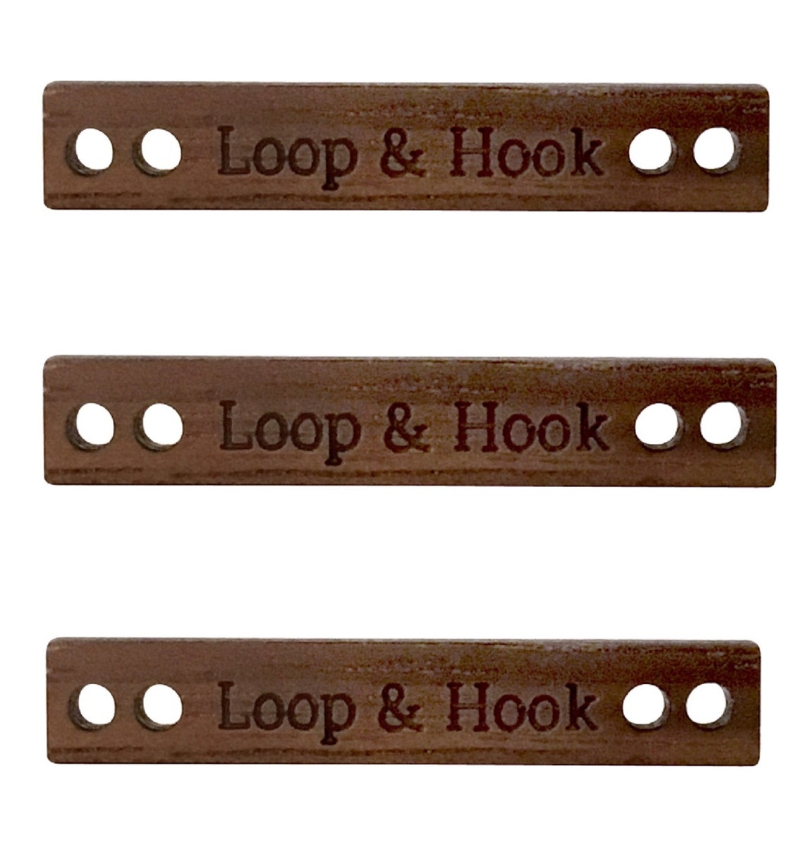 Personalise Walnut Rectangle Bar Tags 26mm X 8mm Wooden - Etsy UK