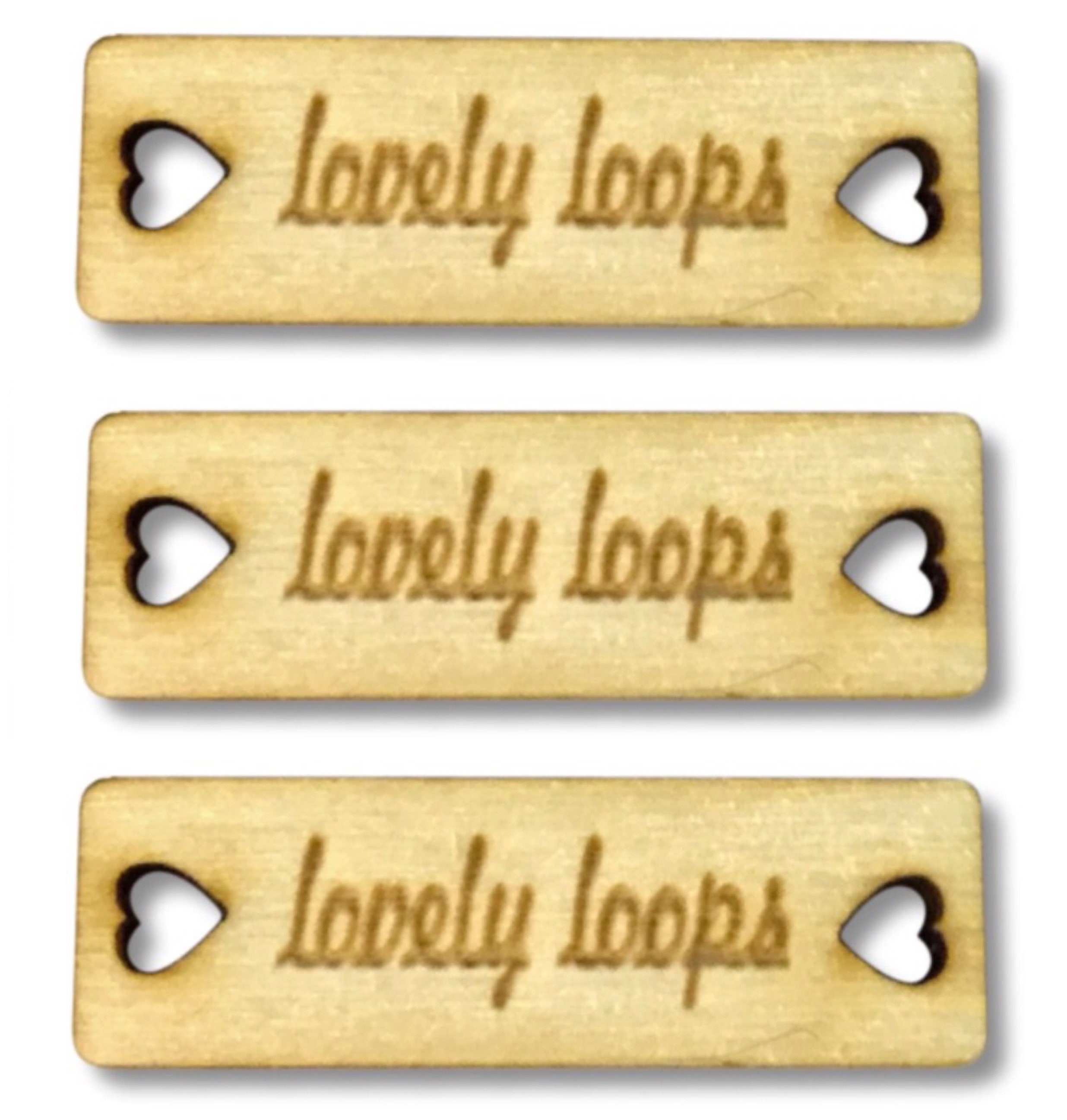 Personalised Birch Wood Bar Tag 28x8mm Handmade Handcrafted Products ...