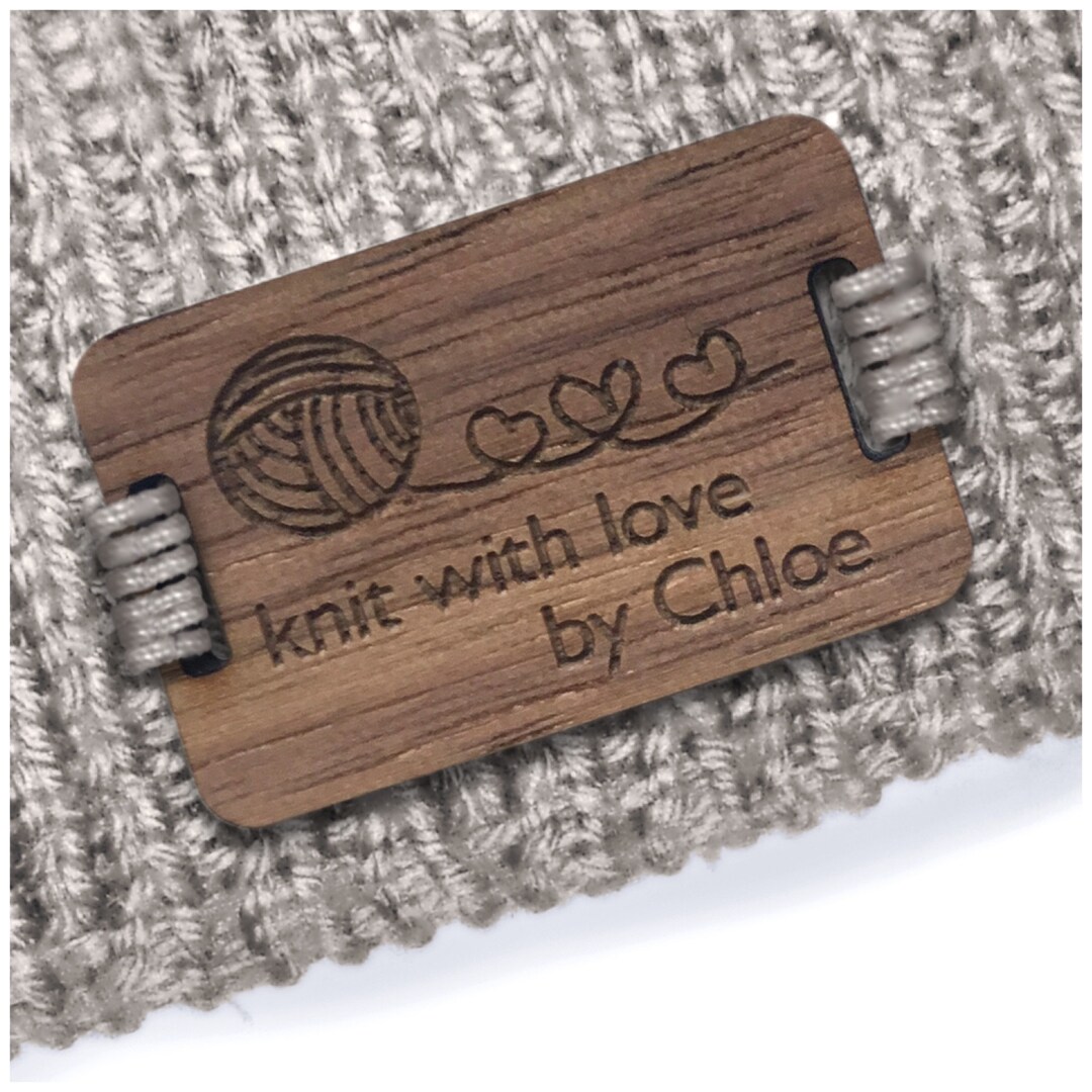 Walnut Wood RECTANGLE Tags 28mmx18mm Wooden Add: Any Text, an Image ...