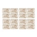 Personalised Set of 50 Cream 28x18mm Faux Leather Labels. Cute Sewing ...