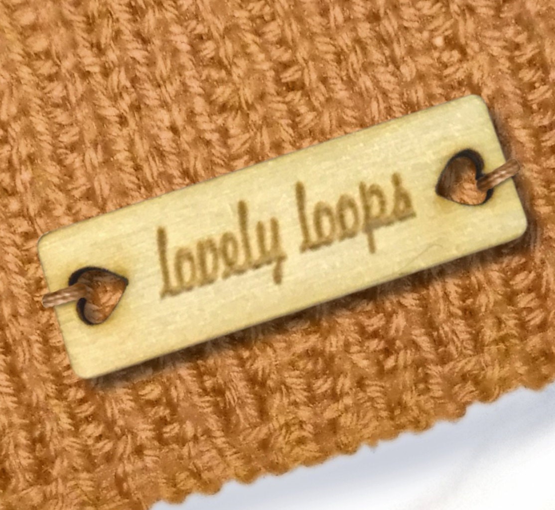 Personalised Birch Wood Bar Tag 28x8mm Handmade Handcrafted Products ...