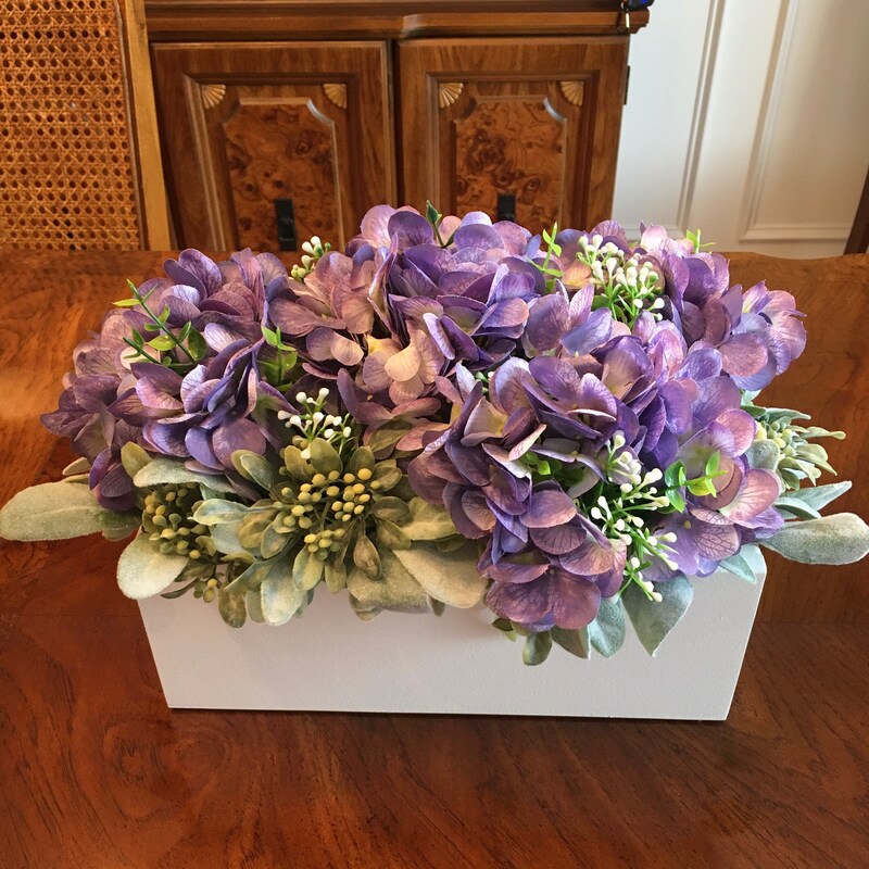 Hydrangea Centerpiece - Etsy