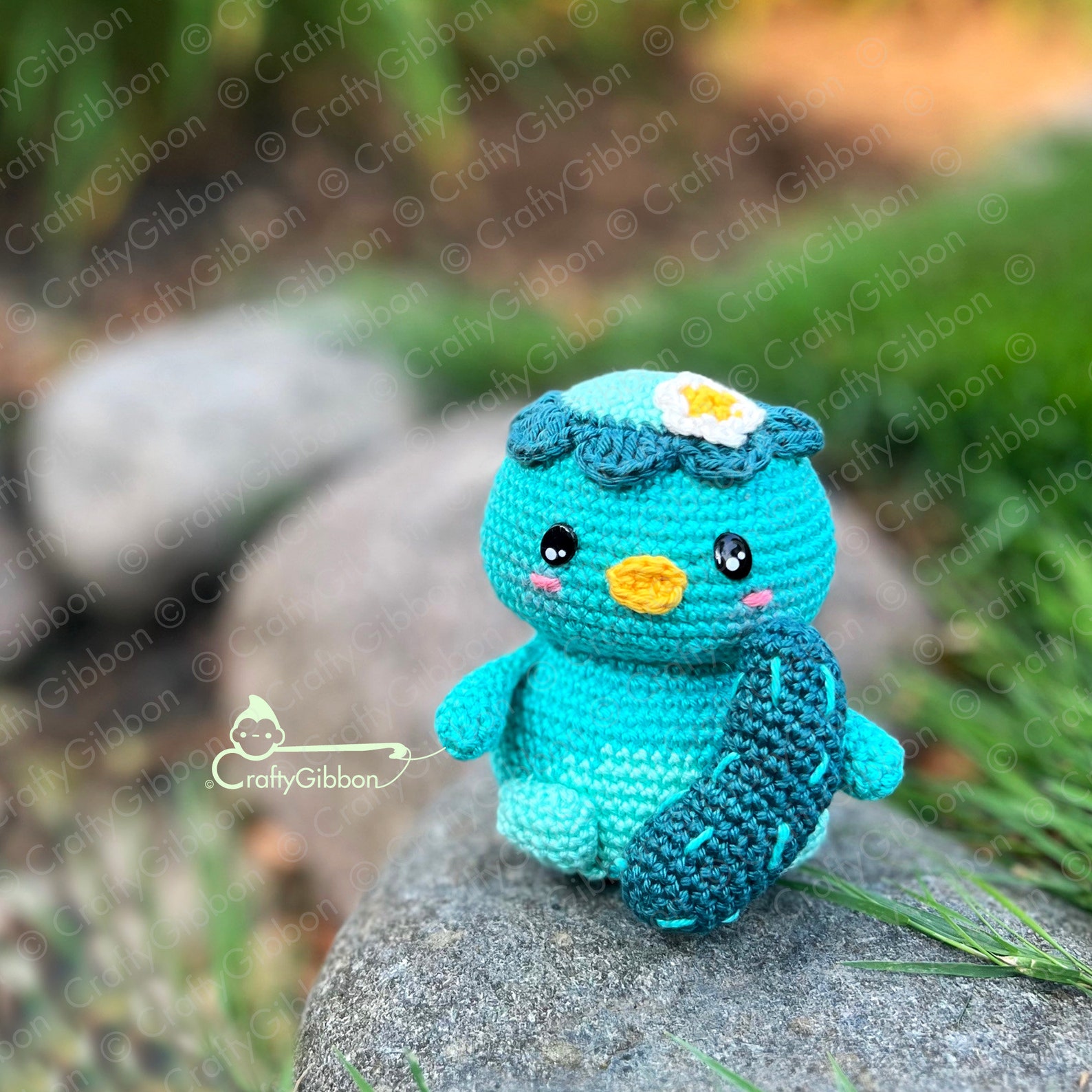 Crochet/amigurumi PDF Pattern: Kai the Kappa - Etsy