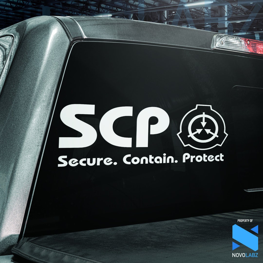 SCP Foundation Vinyl Sticker Decal - Etsy