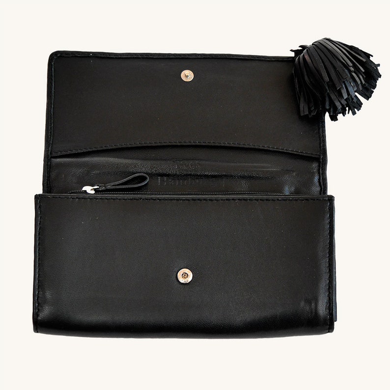 NOOR Purse Black Pepper (super Soft Goatskin - Handschuhweiches ...