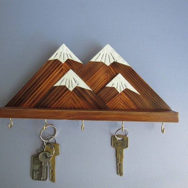 Mountain Key Holder - Etsy