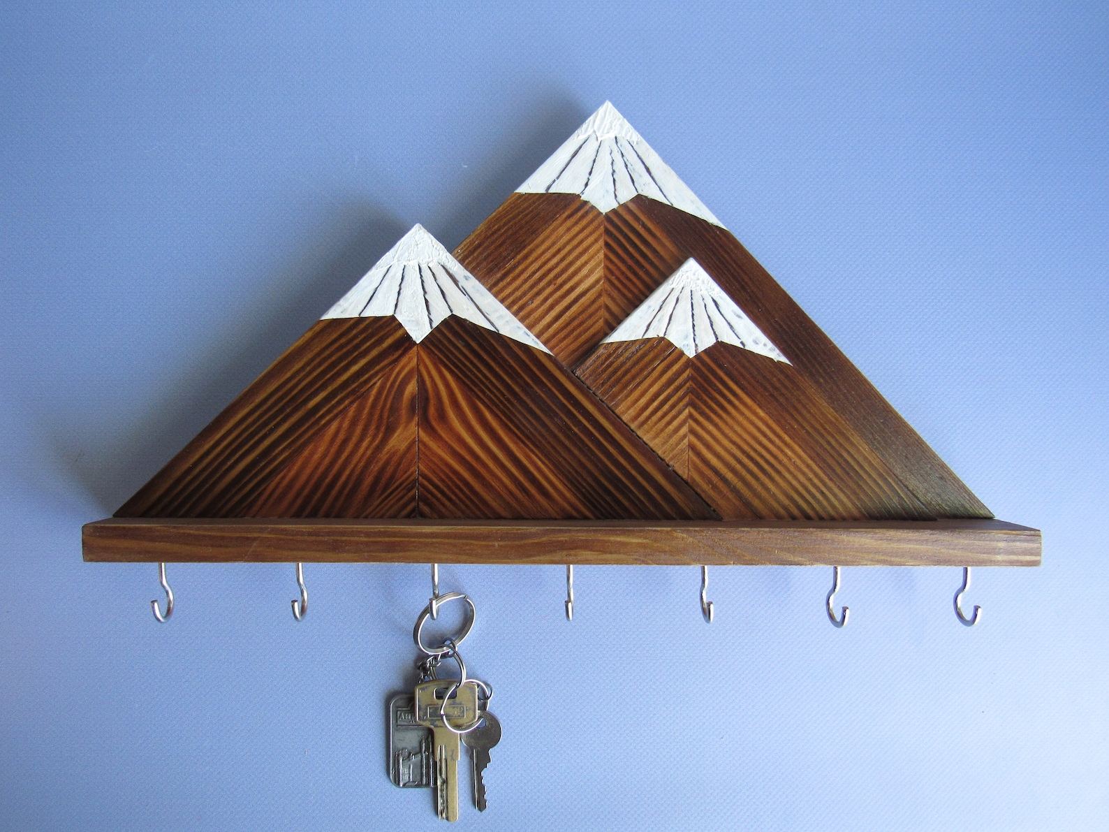 Key Holder for Wall/ Mountain Key Rack/ Entryway Organizer/ - Etsy