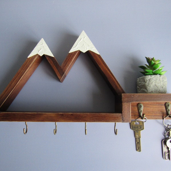 Mountain Key Holder - Etsy