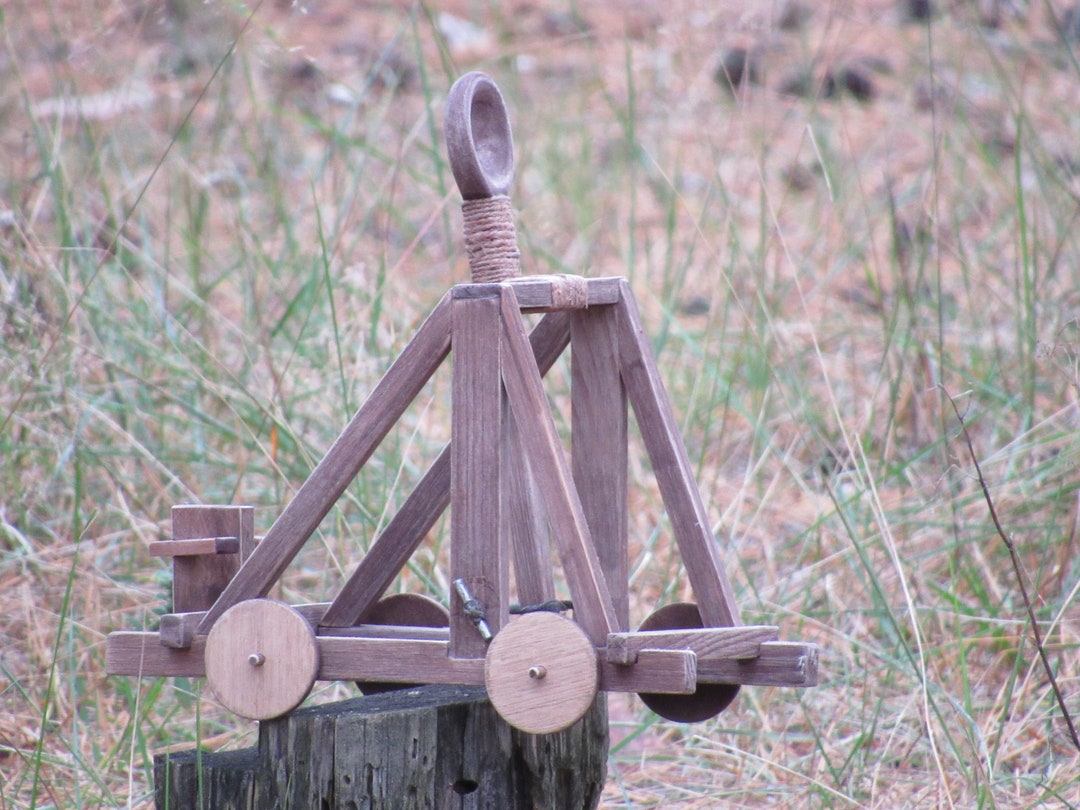 Wooden Catapult Toy for Boys | Outdoor Backyard Games | Unique Gift for ...