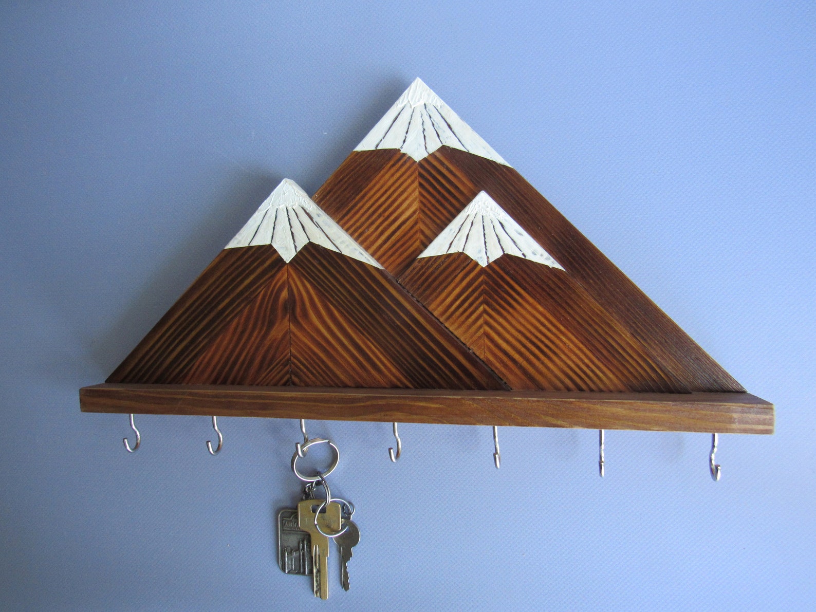 Key Holder for Wall/ Mountain Key Rack/ Entryway Organizer/ - Etsy