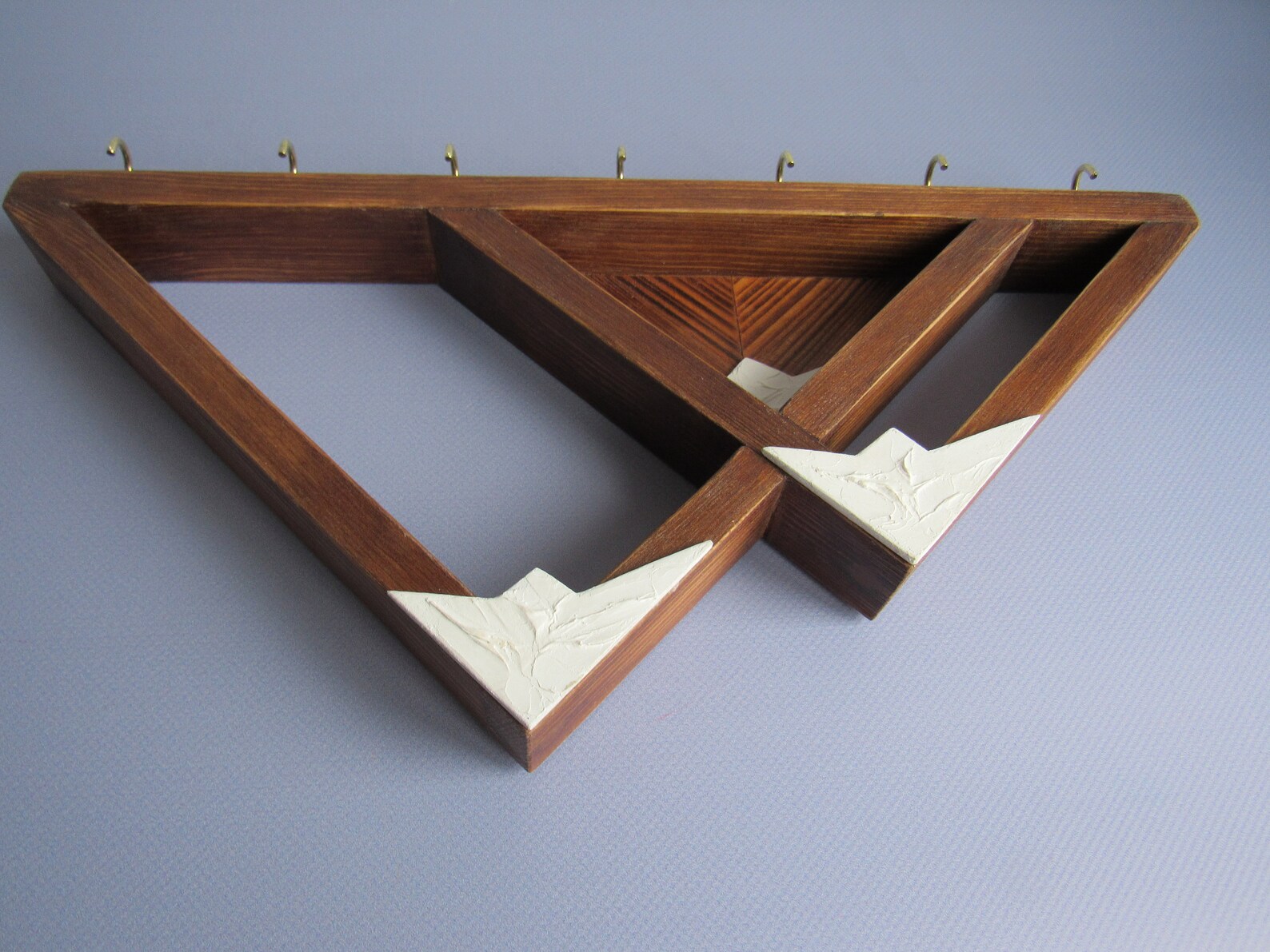 Mountain Key Rack Shelf With Hooks/ Key Holder for Wall/ New - Etsy