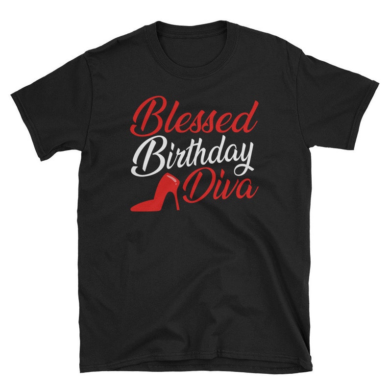 Blessed Birthday Diva Delta Shirt Delta Sigma Theta Unisex Etsy
