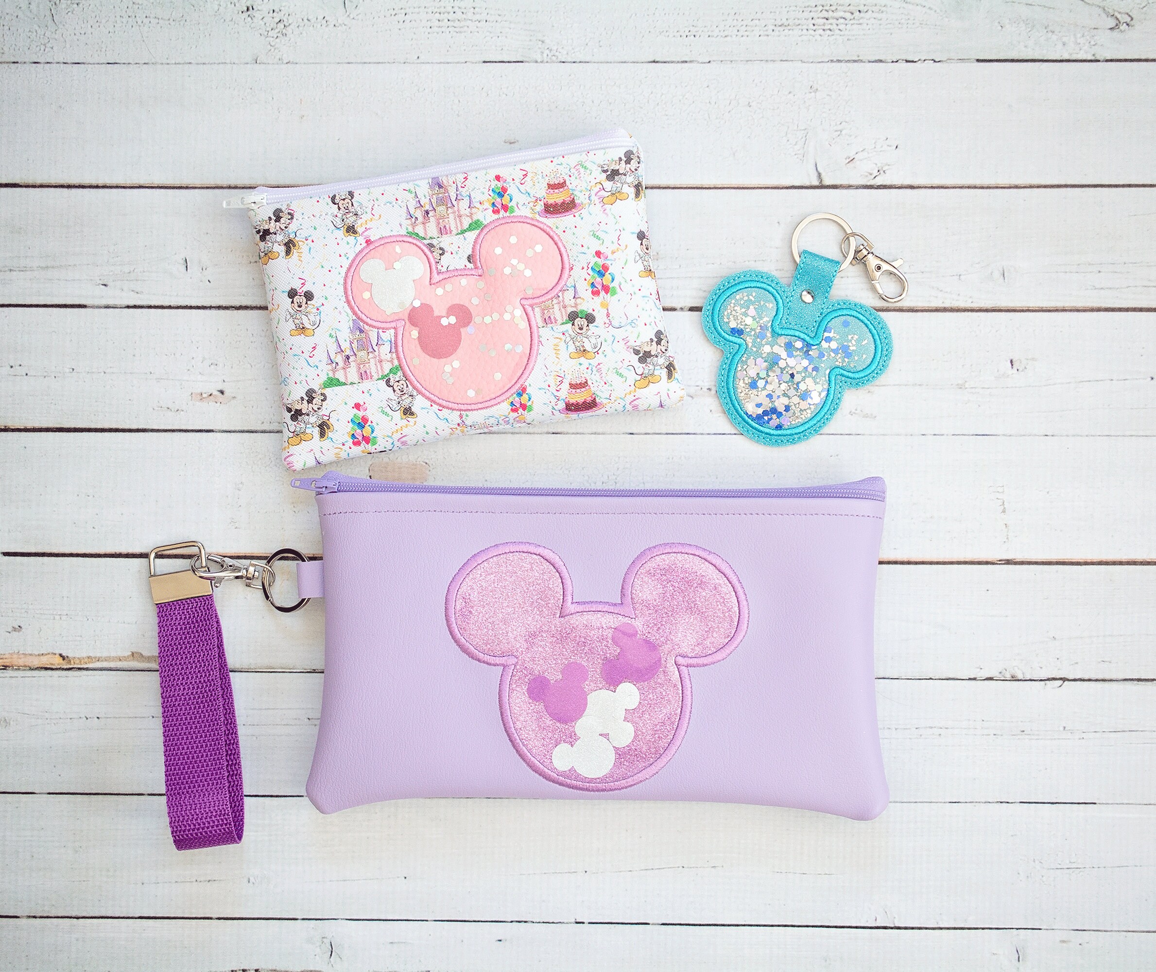 Mouse Party Bag 2 Sizes With Mouse Key Fob Digital | Etsy