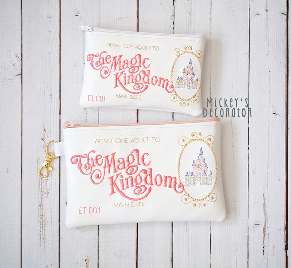 M.K. Ticket Bag 2 Sizes Digital Embroidery File 5x7 and - Etsy