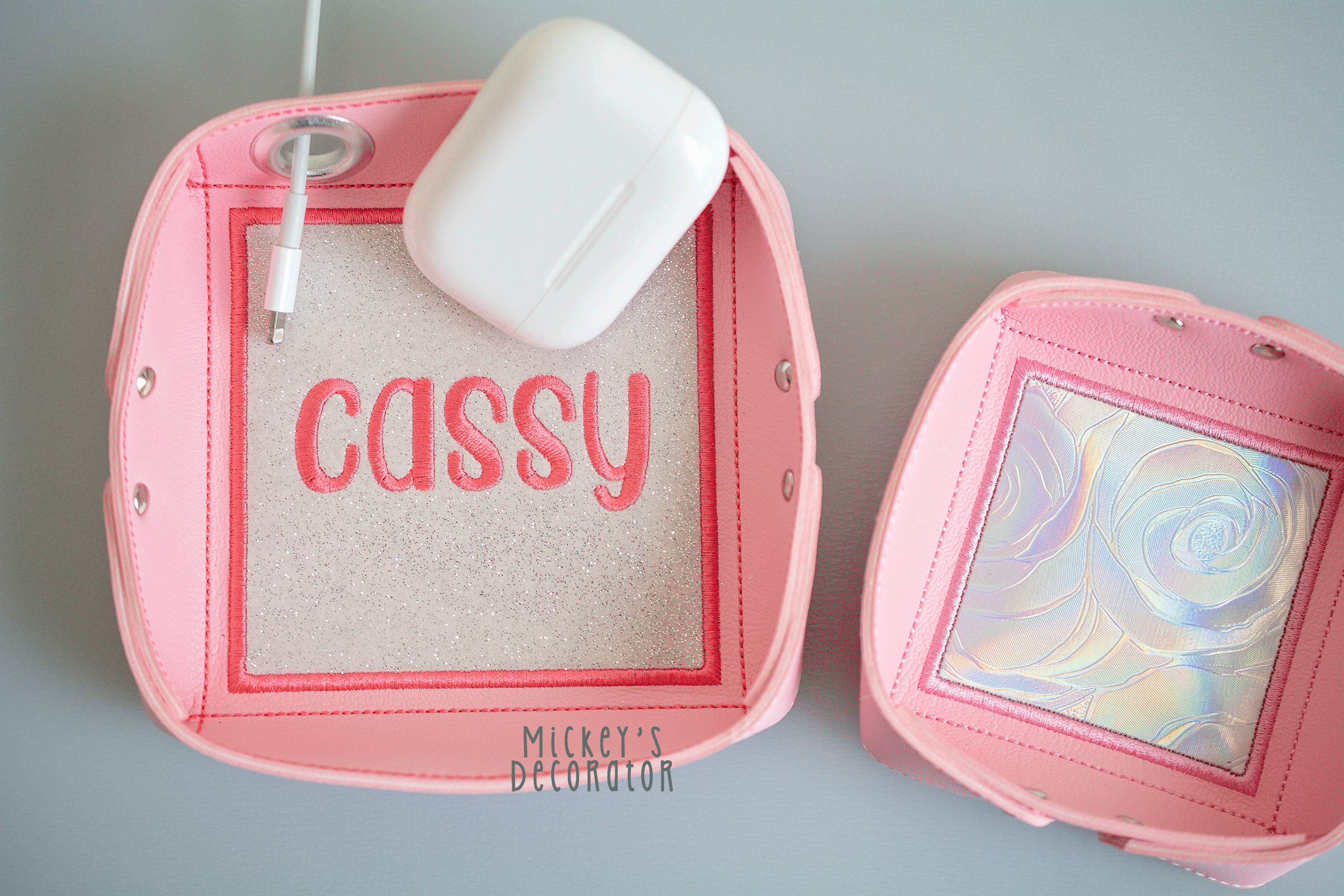 Catch All Trays (4 Sizes) - Digital Embroidery File, 5x7, 6x10, 7x11 ...