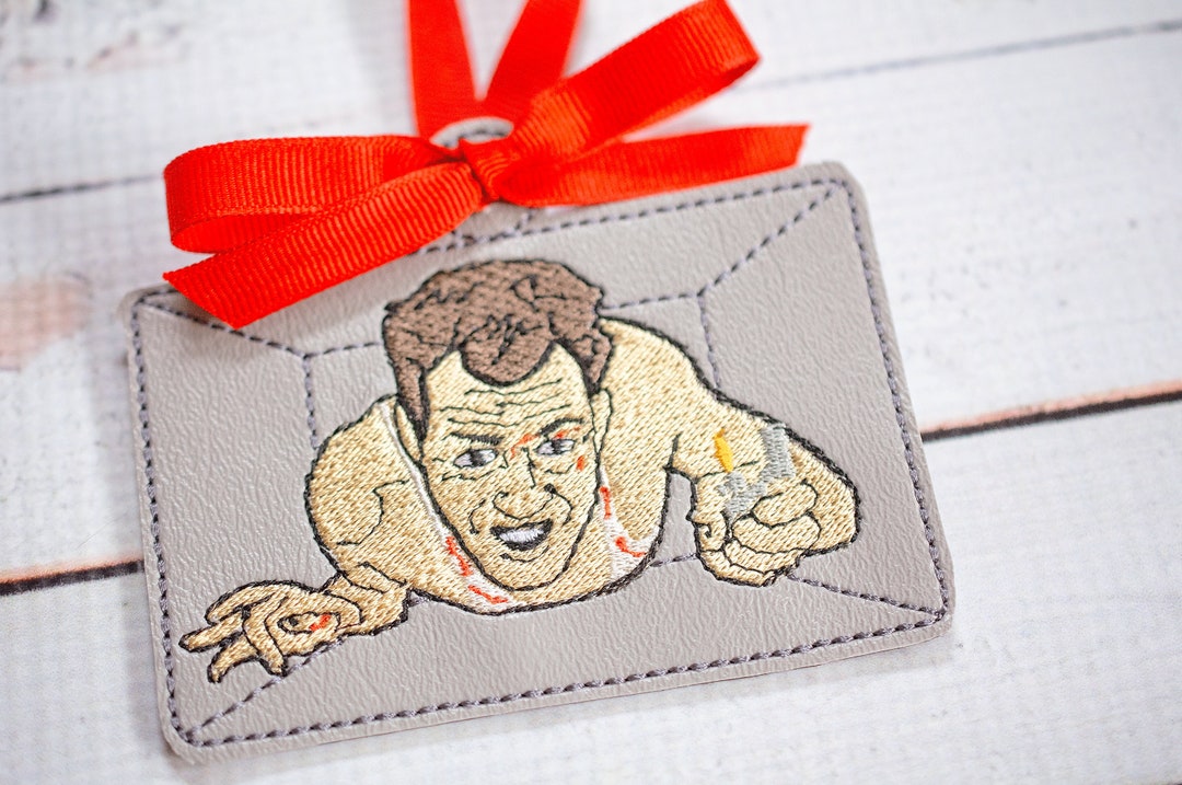 Die Hard Ornament - Digital Embroidery File, 4x4, in the Hoop, NOT A ...