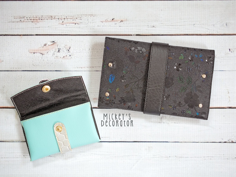 Fold Over Wallet (4 Sizes) - Digital Embroidery File, 5x7, 6x10, 7x12 ...