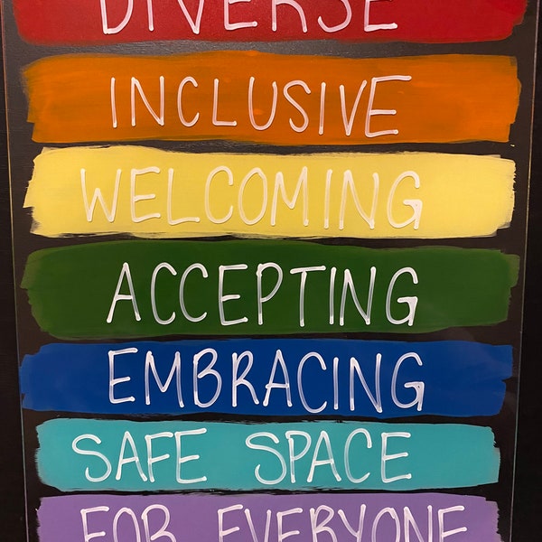 Safe Space Sign - Etsy