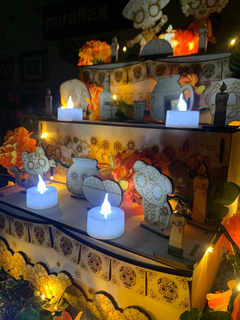 Laser Cut File Altar of the Dead, Cutting File, Cnc Cut File, Vector ...