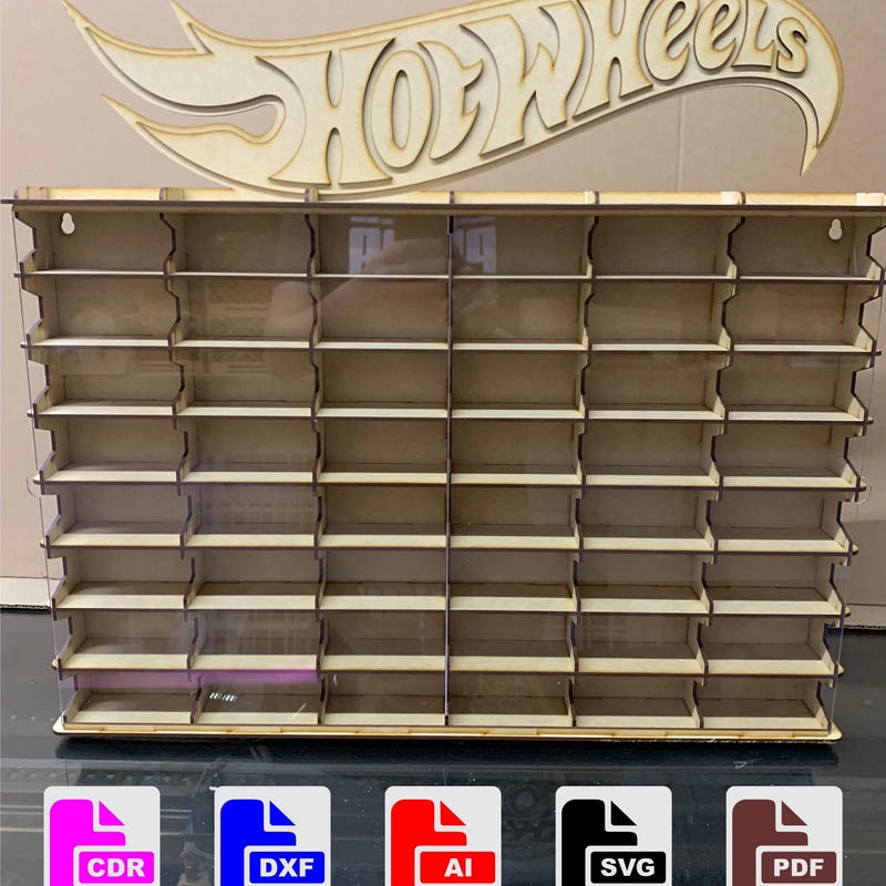 Hot Wheels Display Case - Etsy