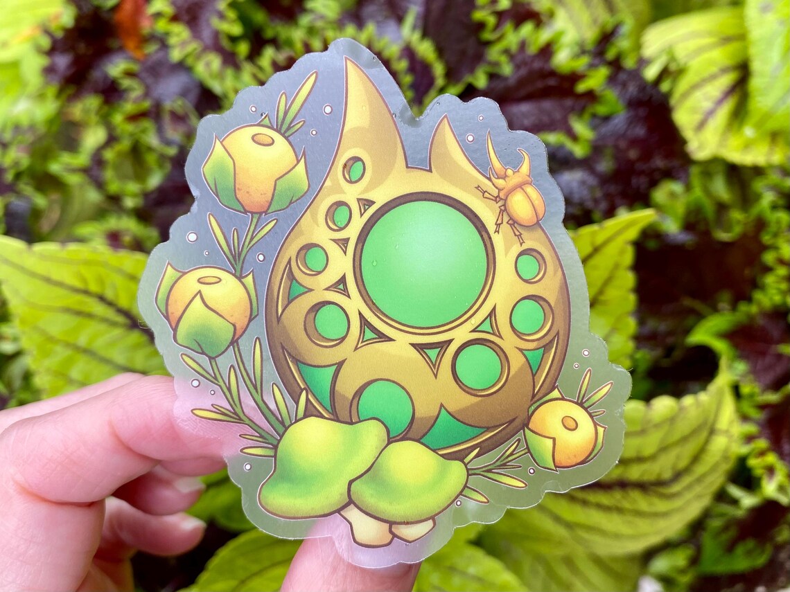 Stamina Vessel Clear 3” Sticker - Etsy