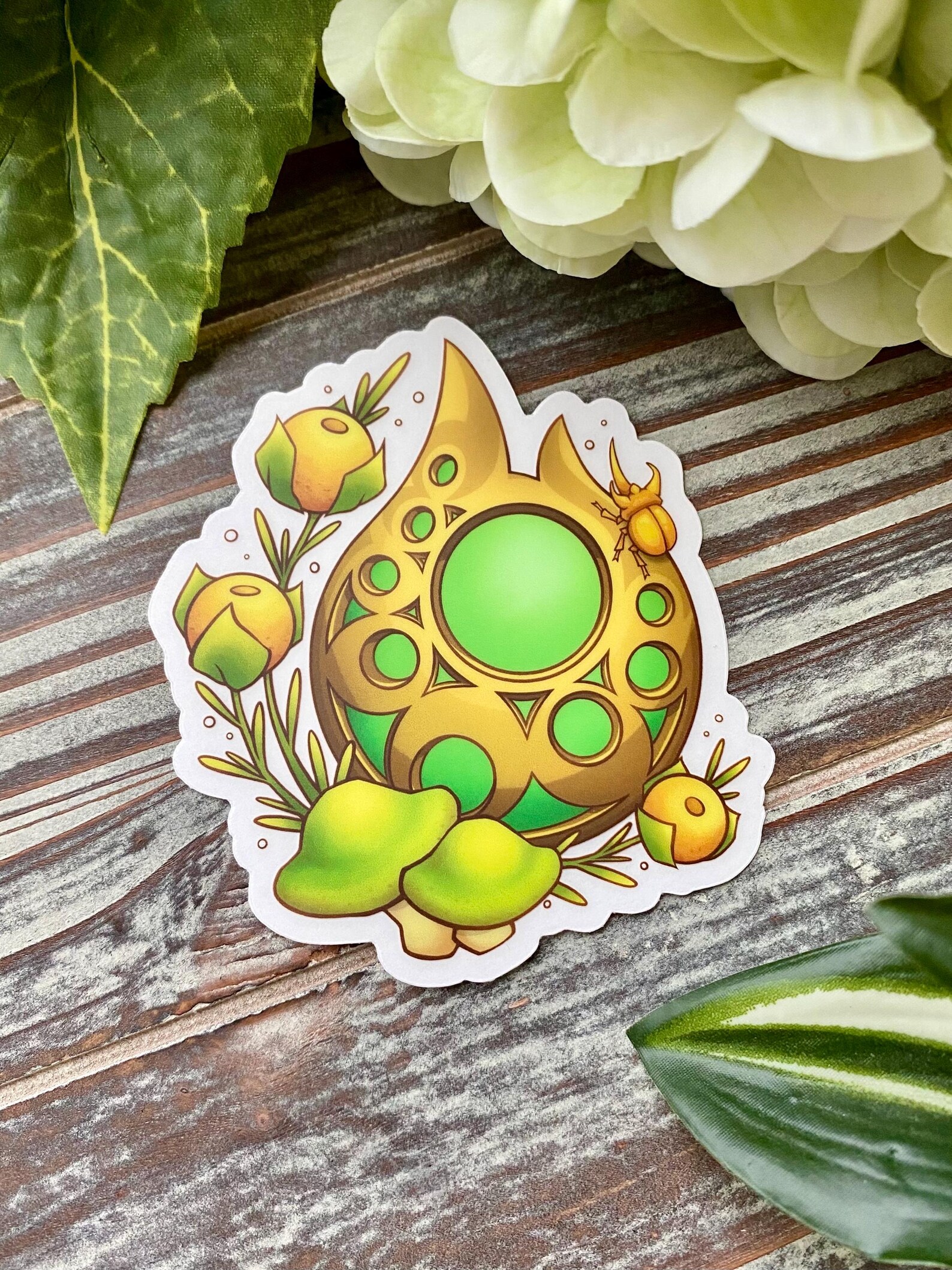 Stamina Vessel Clear 3” Sticker - Etsy