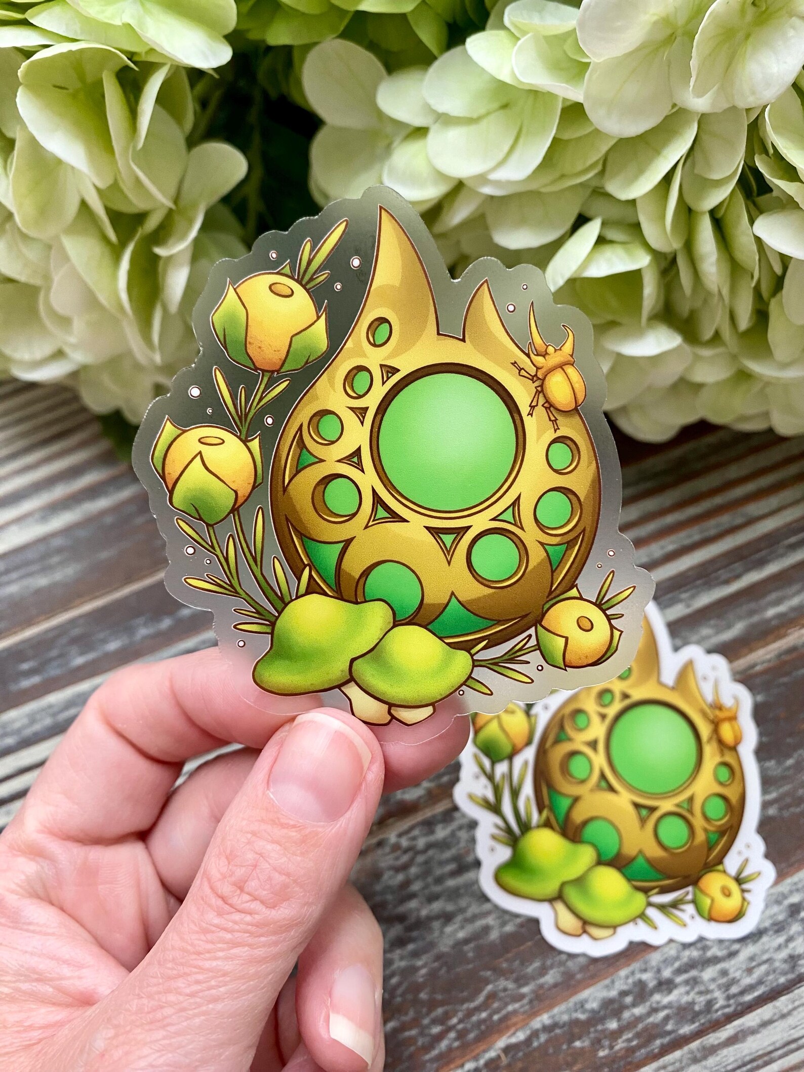 Stamina Vessel Clear 3” Sticker - Etsy