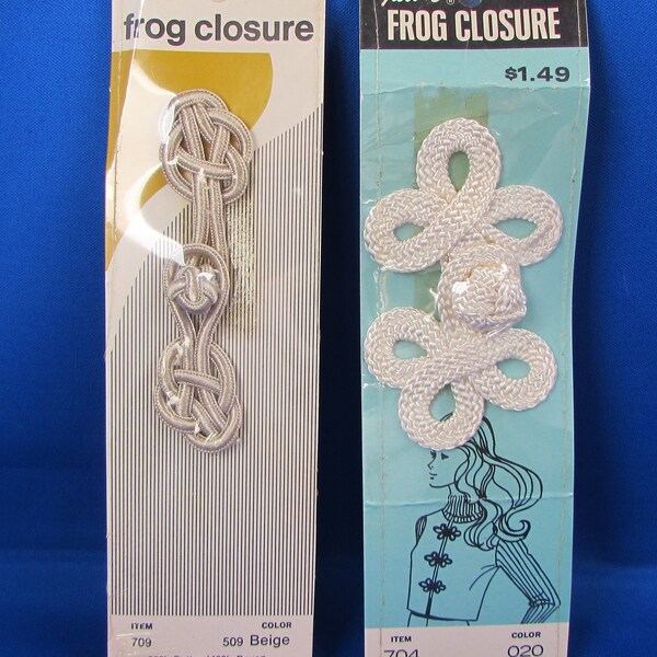 Frog Closures - Etsy