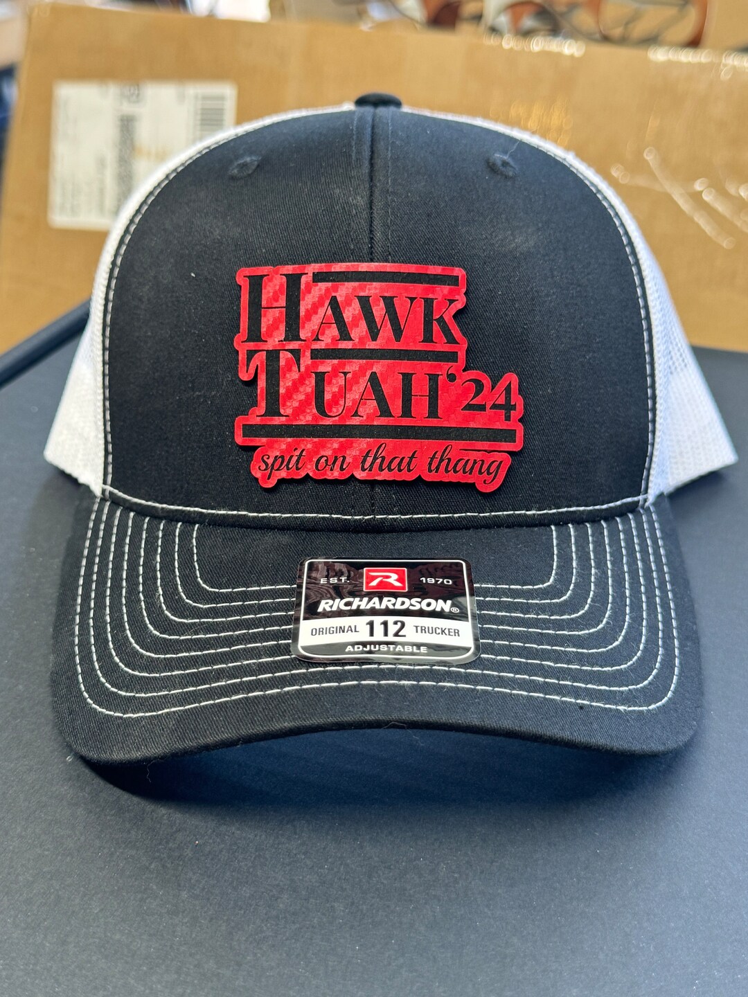 Hawk Tuah 2024 Hat Richardson 112 Patch Hat Fishing Father's Day ...